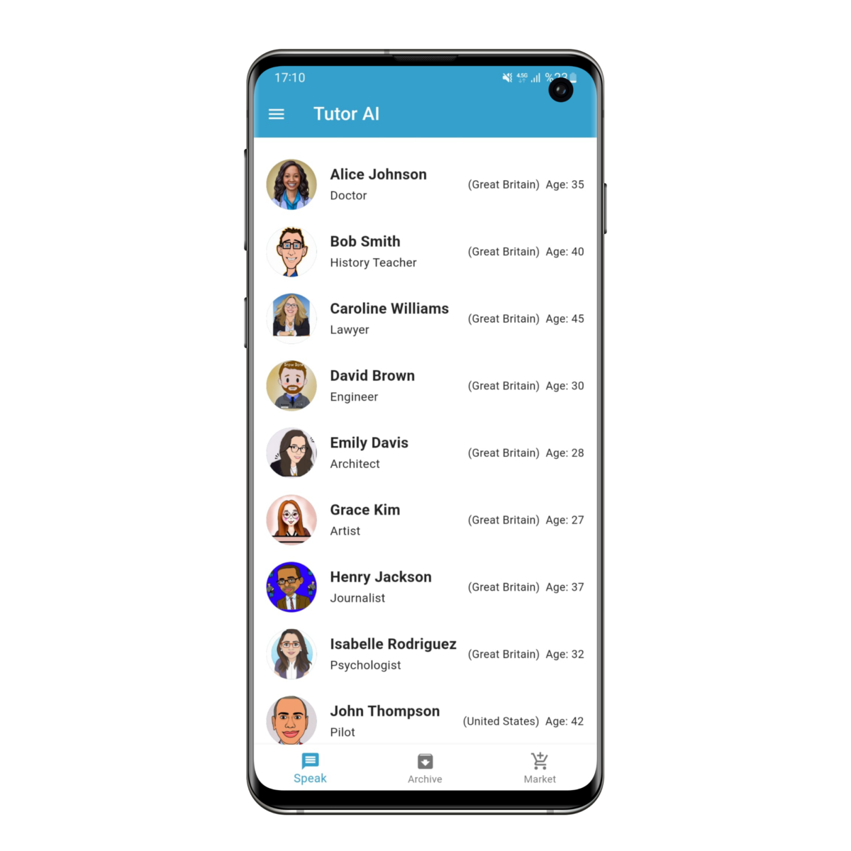 Speak English With AI - AI English Speaking Tutor